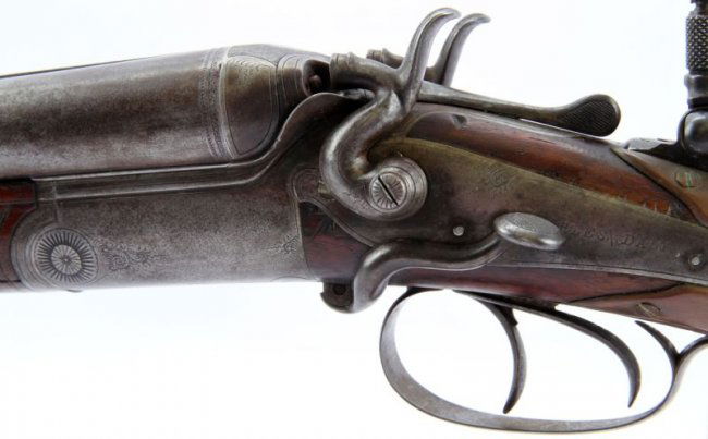 CHARLES DALY DRILLING SHOTGUN RIFLE COMBINATION : Lot 8132