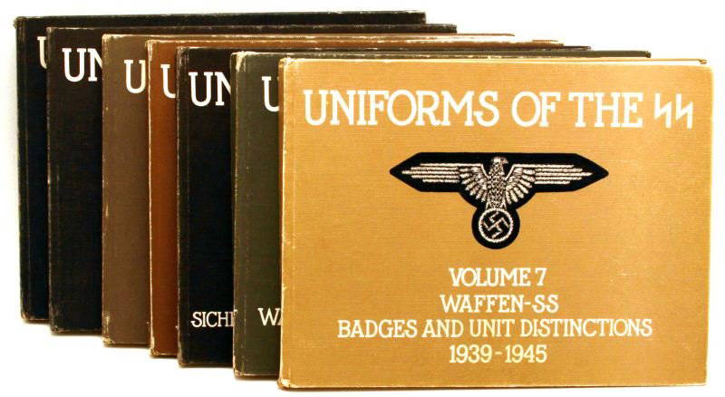 Complete Book Set Of Uniforms Of The Ss Mollo