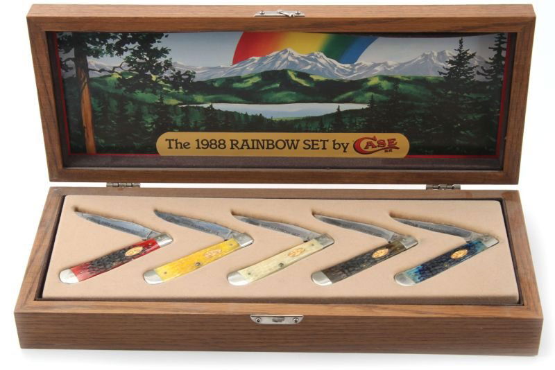 Case Cutlery 1988 Rainbow Set