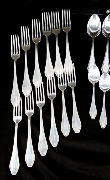 35 PIECE EVA BRAUN SILVERWARE SET - Nov 17, 2012 | Affiliated Auctions ...