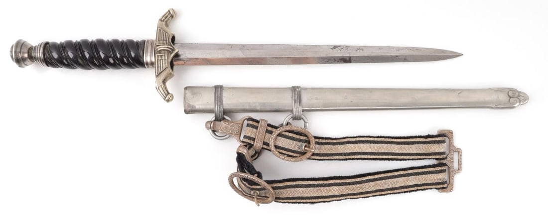 Wwii German Third Reich Railway Dagger Auction