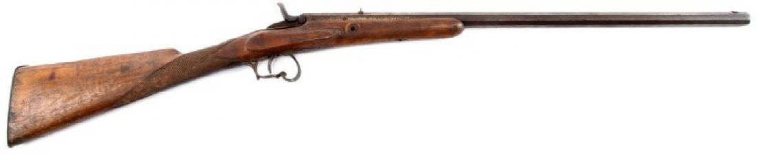 Belgian Parlor Gun Parts Barrel And Stock