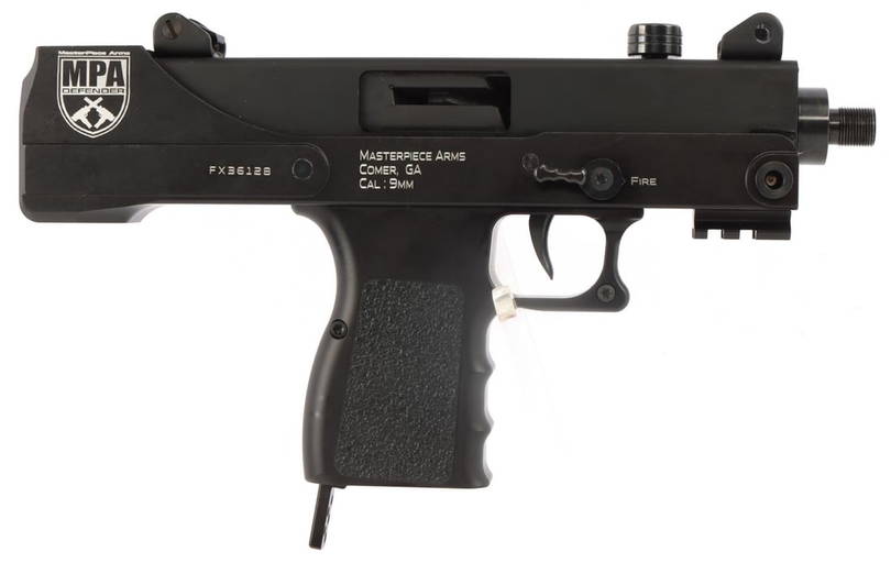 Masterpiece Arms Mpa30t Defender 9mm Pistol Nib