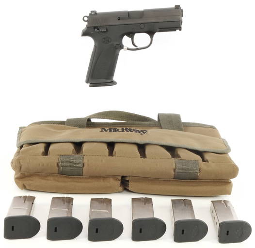 Fn Herstal Fnp 40 .40s&w Semi Auto Pistol W 7 Mags