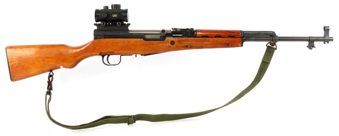 Chinese M21 Sks Semi Auto Rifle With Red Dot Optic Auction