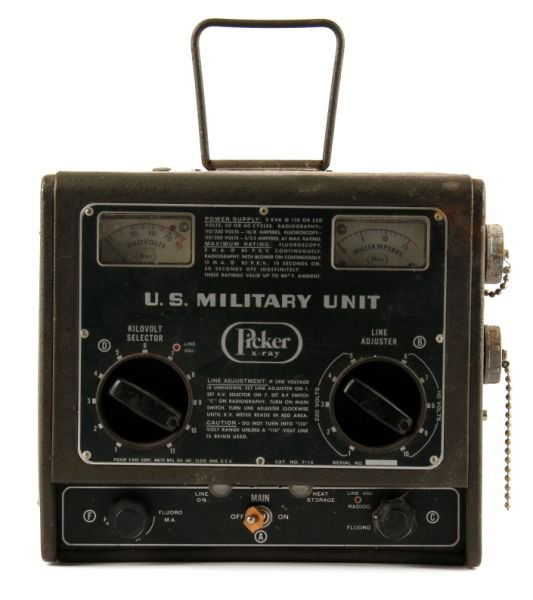Wwii Us Military Picker X Ray Field Unit