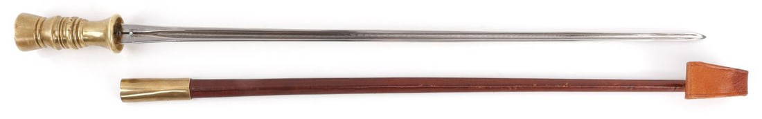 Riding Crop Swagger Stick With Concealed Blade Auction