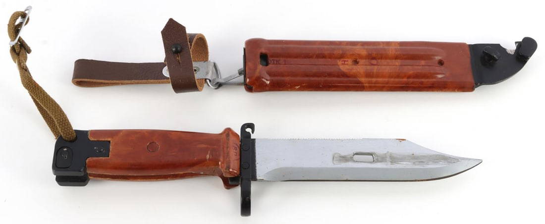 Russian Type Ii Akm Knife Bayonet Izhevsk Arsenal Auction