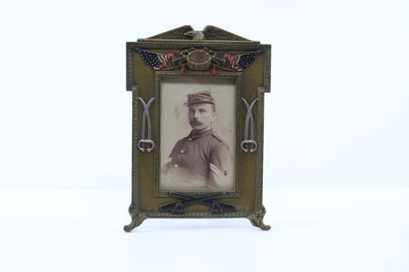 CIVIL WAR-ERA CAST METAL PICTURE FRAME & US CDV - Feb 16, 2013 ...
