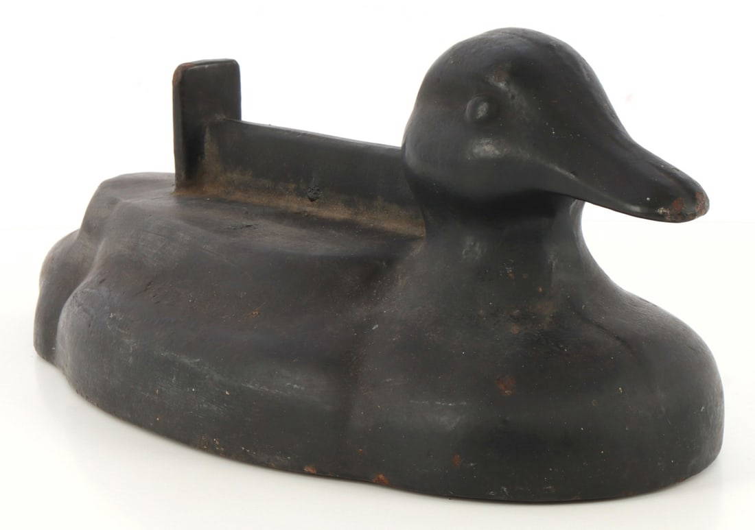 13 Inch Cast Iron Duck Boot Scraper Auction