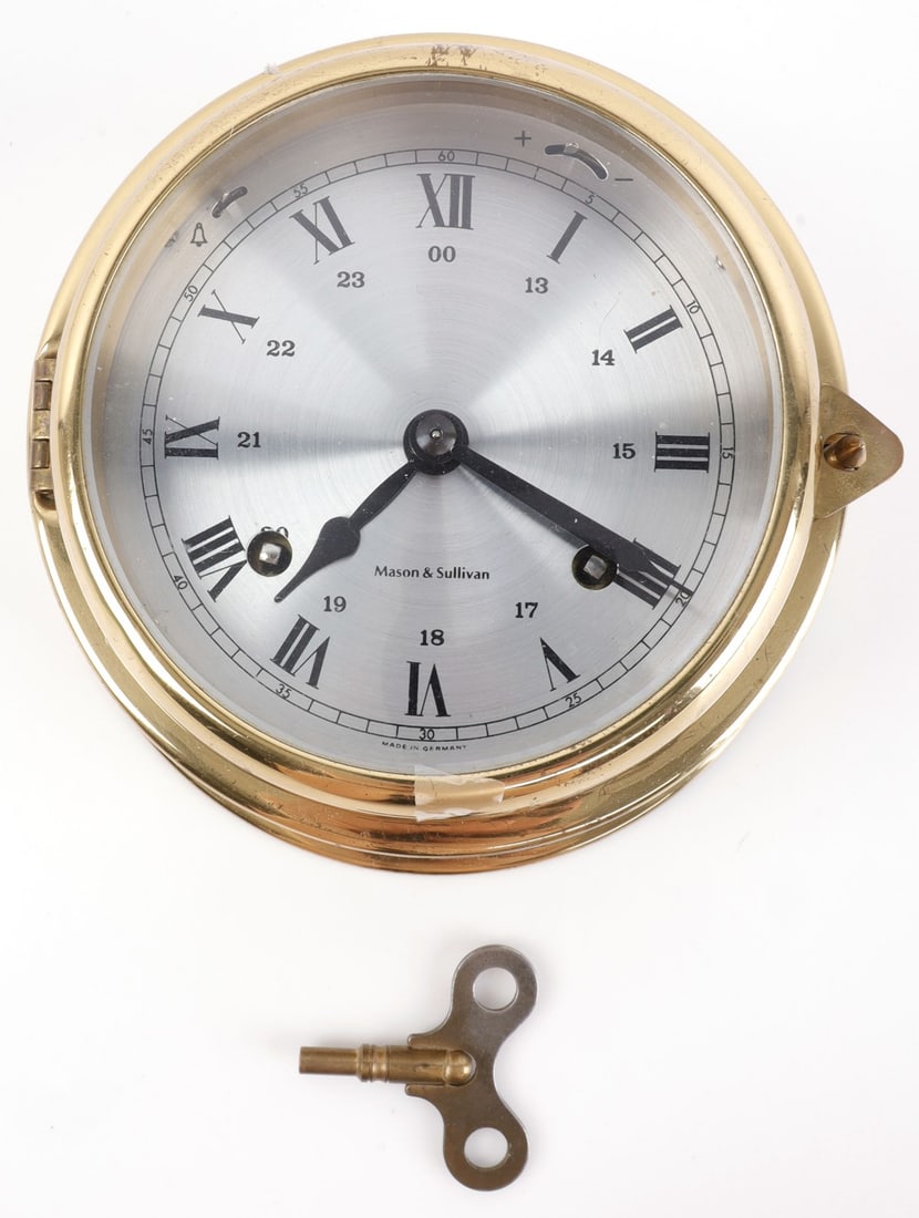 Usn 72 Hour Ship Deck Clock Mason & Sullivan - May 28, 2025 ...