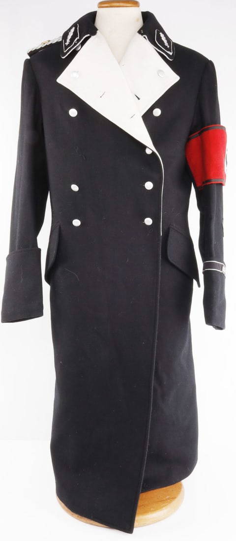 Wwii German Reich Allgemeine Waffen Ss Overcoat Auction