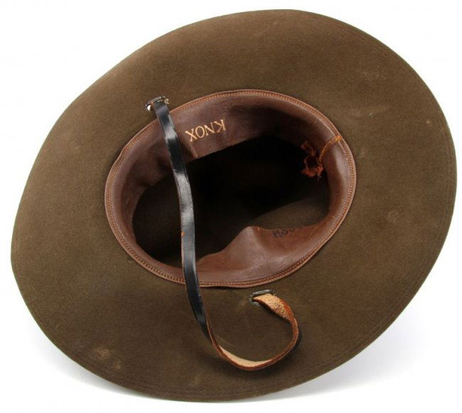 USMC DI SMOKEY BEAR HAT LARGE CUBA MARINE EGA : Lot 2273