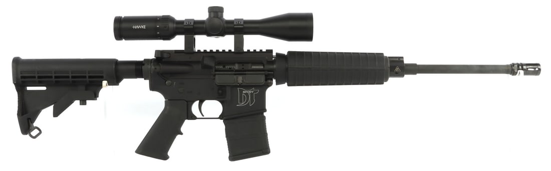 Delton Dti-15 5.56x45mm Semi Auto Ar-15 Rifle Auction