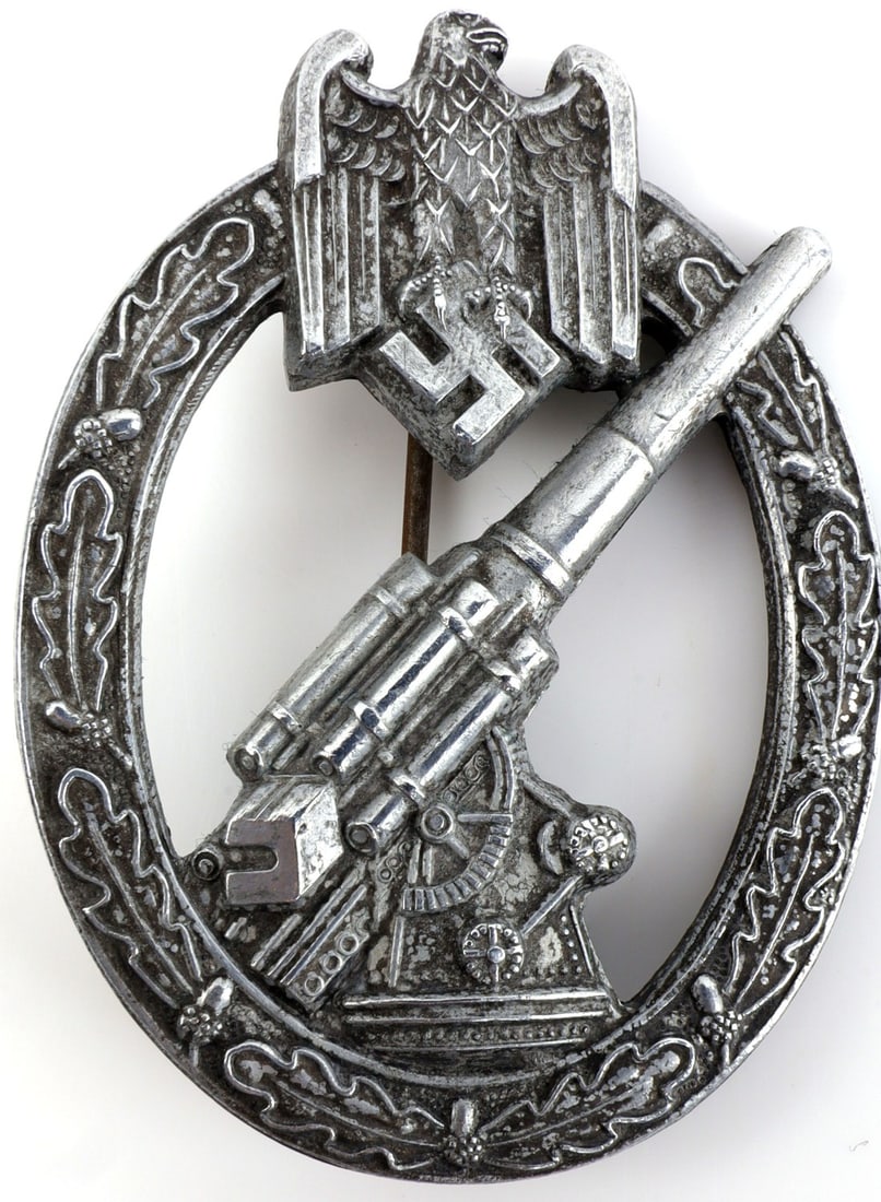 Wwii German Third Reich Army Artillery Badge Auction