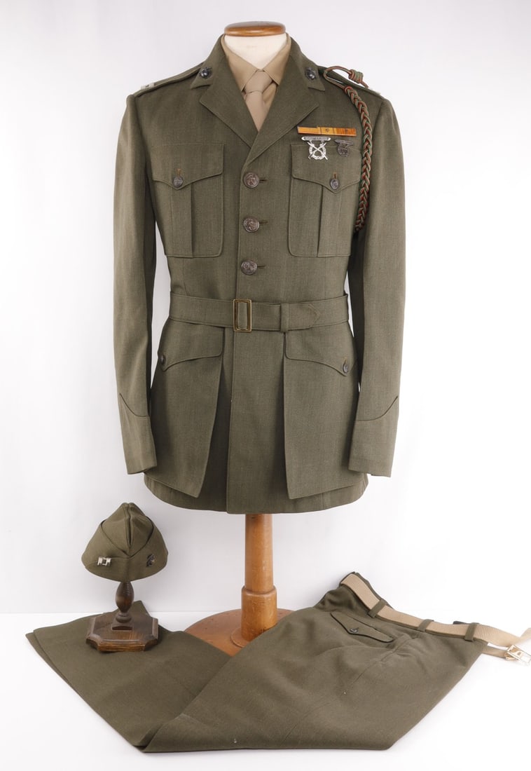 Wwii Us Marine Corps Named Service Uniform Auction