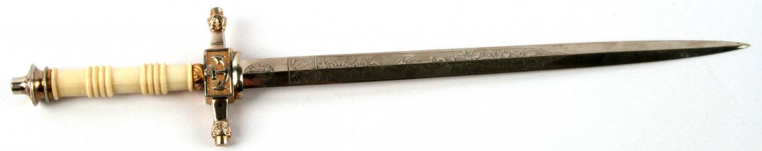 SPURIOUS WWII DUTCH NAVAL DAGGER EF HORSTER