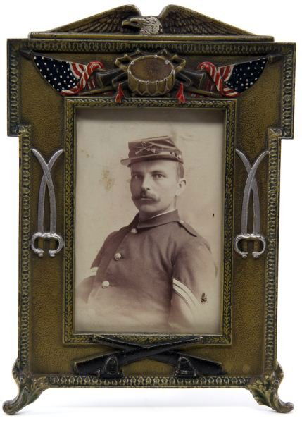CIVIL WAR-ERA CAST METAL PICTURE FRAME & US CDV - Apr 13, 2013 ...