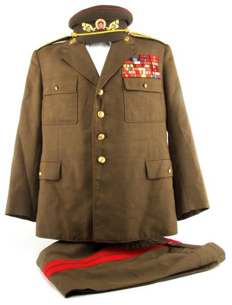 Czechoslovakian 3 Star General Uniform