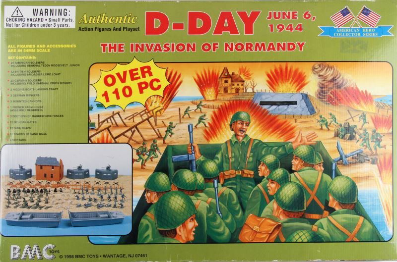 BMC TOYS D-DAY 110 PIECE 1998 MINT IN BOX PLAY SET - May 23, 2013 ...