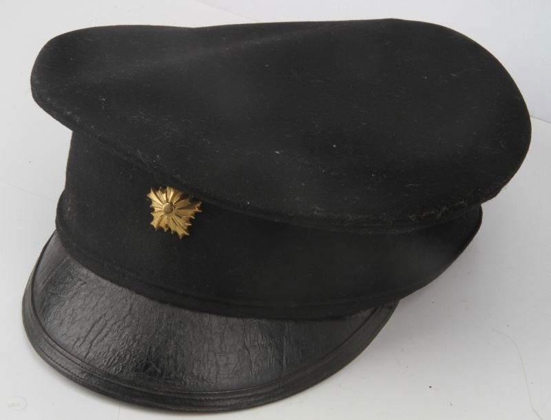 WWII JAPANESE SECURITY POLICE PEAKED CAP