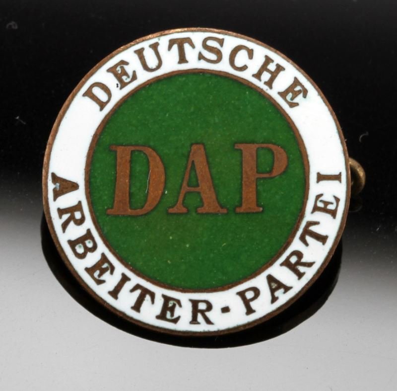 PRE-WWII GERMAN WORKERS PARTY DAP PIN PRE NSDAP