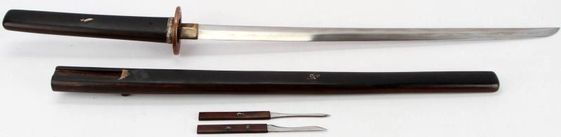 KOREAN YEDO SWORD WITH KOZUKA & KOGAI