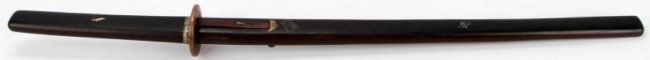 KOREAN YEDO SWORD WITH KOZUKA & KOGAI : Lot 1379