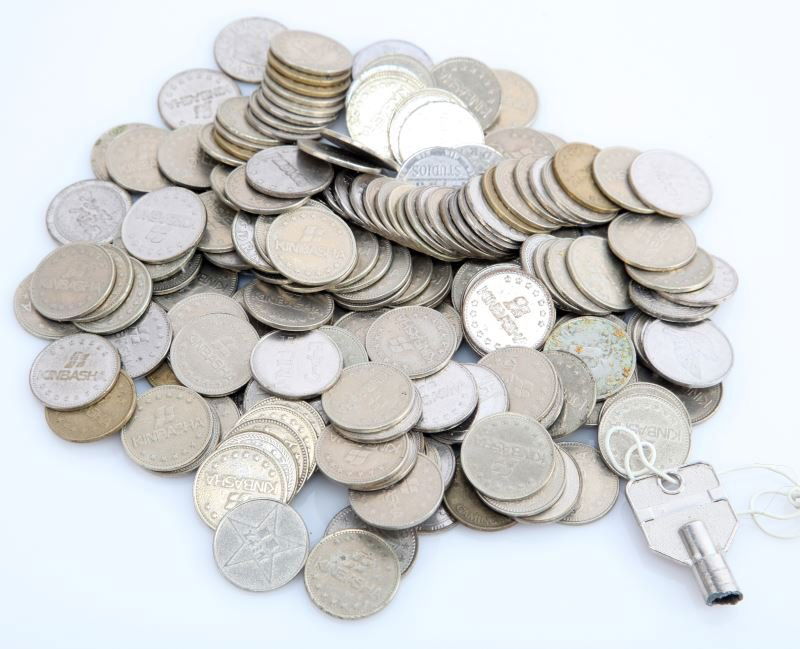 JAPANESE PACHINKO COIN TOKEN LOT - Aug 14, 2013 | Affiliated Auctions in FL