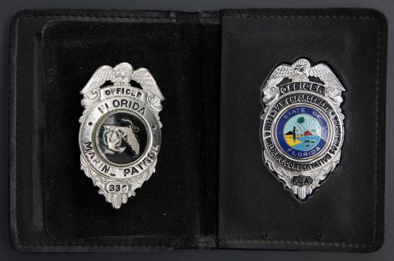 Florida Marine Patrol & Fwc Obsolete Badge Lot 2