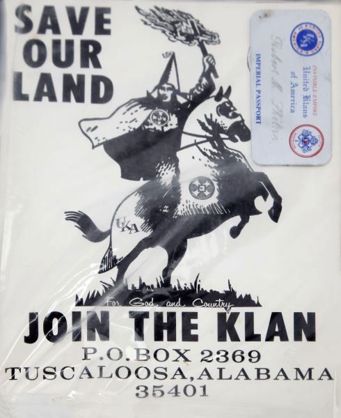 Vintage Klan Advertising And An Imperial Passport