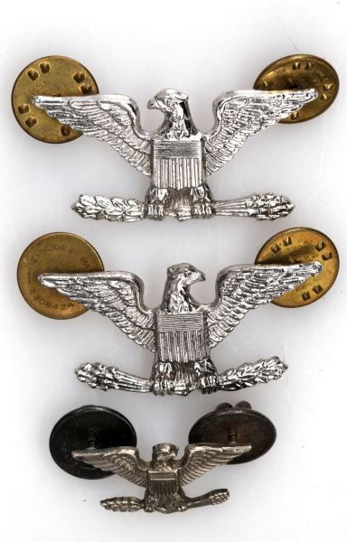 AMICO HH STERLING FULL BIRD COLONEL INSIGNIA
