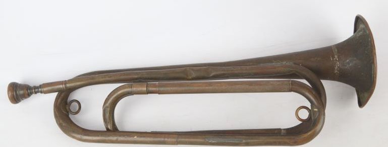 SPANISH AMERICAN ERA US ARMY INFANTRY BUGLE