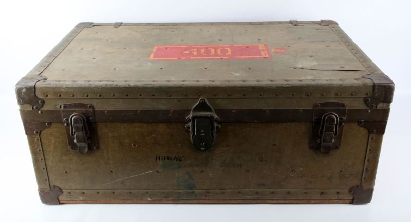 WWII MARINE OFFICER FOOT LOCKER TRUNK - Sep 18, 2013 | Affiliated ...