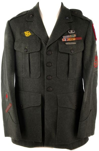 WWII USMC MARINE NAVY CORPMAN PARAMARINE UNIFORM