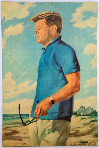 R. Mondello Giclee Of John F Kennedy