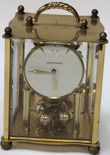 Vintage Brass Phinney Walker Clock With Chimes