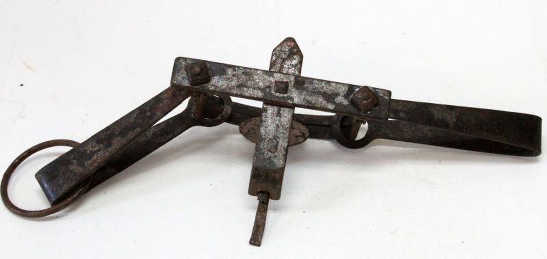 ANTIQUE SARGENT & CO. NO. 3 LONG SPRING TRAP