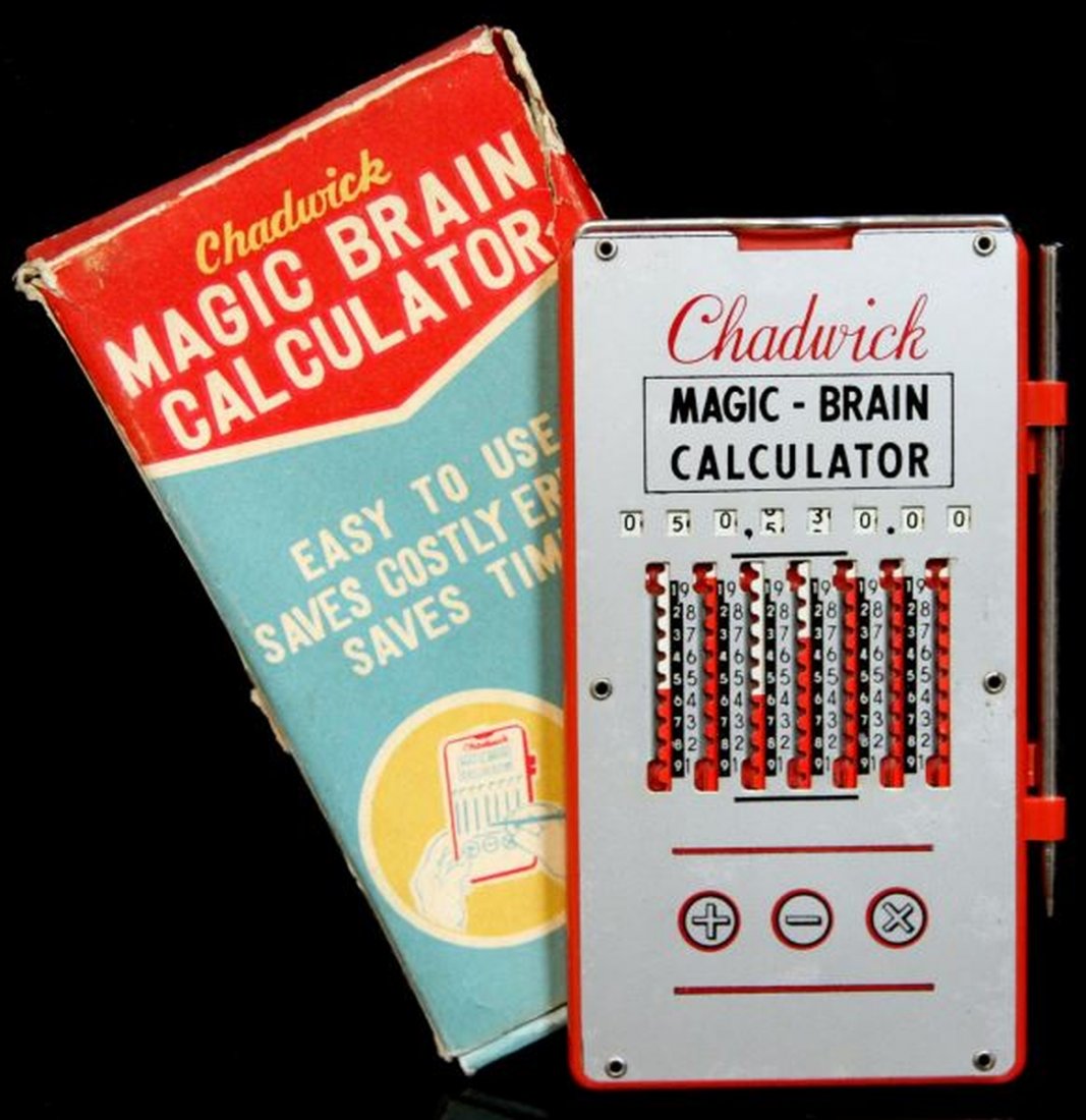 VINTAGE CHADWICK MAGIC BRAIN CALCULATOR - Apr 05, 2014 | Affiliated ...