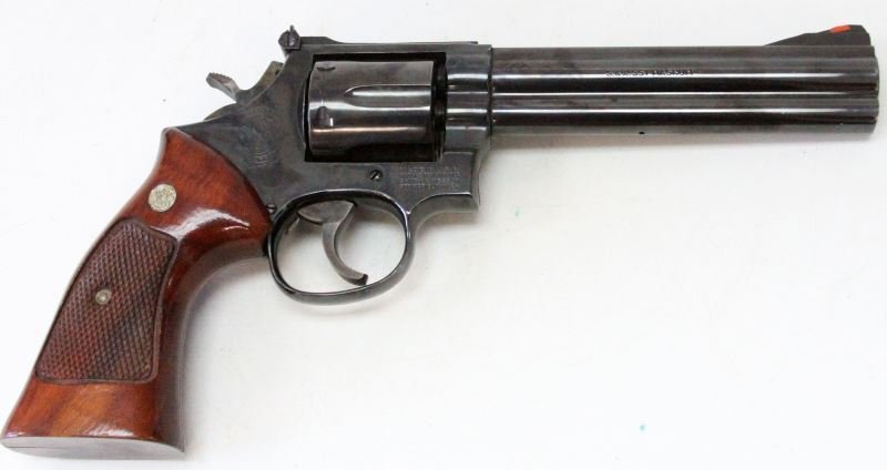 SMITH & WESSON MODEL 586 REVOLVER 357 MAGNUM