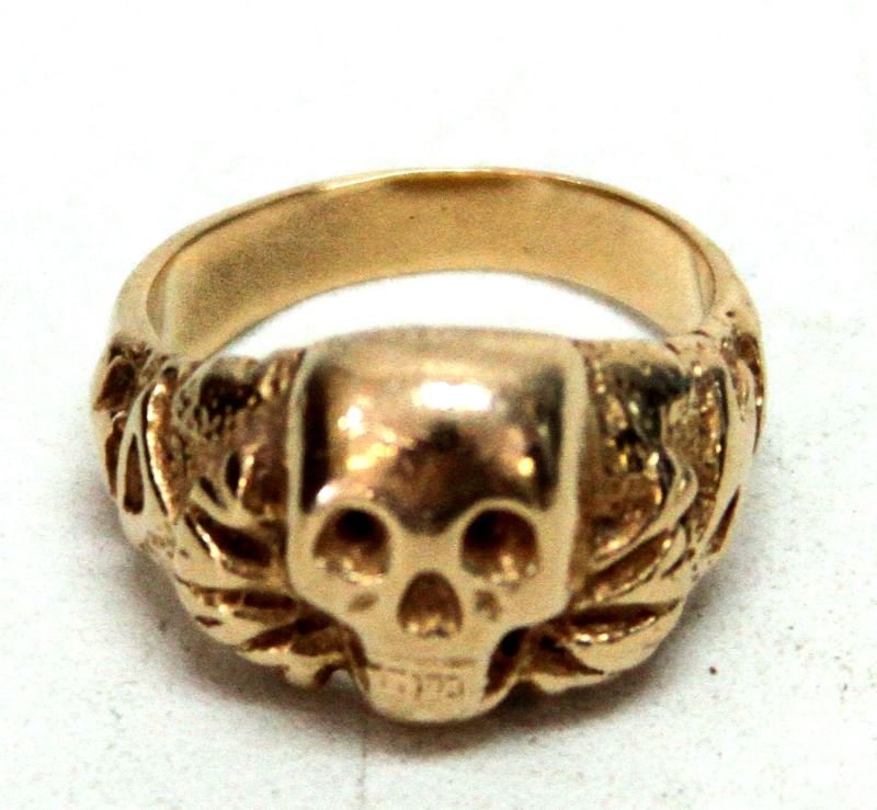 14KT GOLD SS WWII GERMAN TOTENKOMPF RING - Jun 07, 2014 | Affiliated ...
