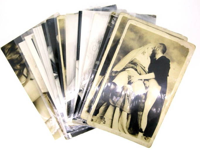 13 Antique Porn Postcards Photos Circa 1920 1950