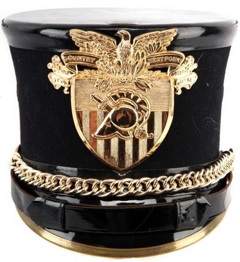 West Point Cadet Tar Bucket Shako