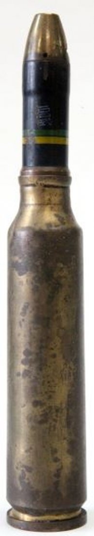 Wwii Japanese Ty100 20mm Anti Aircraft Shell Round