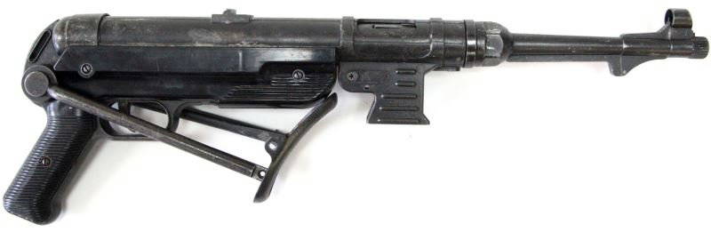 1/1 Scale Replica Of German Mp40 Metal Toy Gun