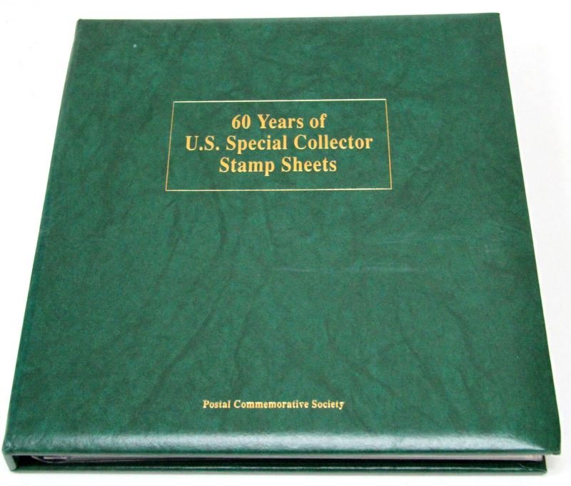 60 YEARS OF U.S. SPECIAL COLLECTOR STAMP SHEETS