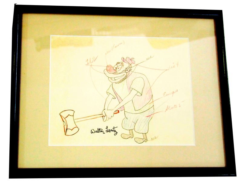 WALTER LANTZ DAPPER DENVER DOOLEY SIGNED SKETCH - Oct 26, 2014 ...