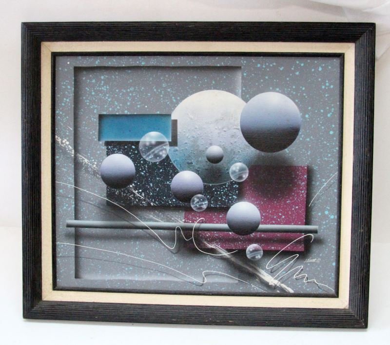 SIGNED J. KUGLER MIXED MEDIA ORIGINAL OIL W COA