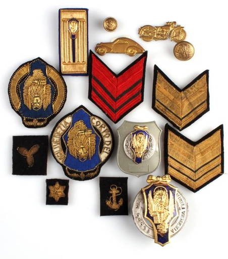 Vintage Italian Venice Police Patches & Badges