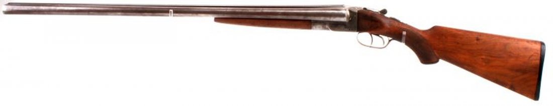 Hunter Arms Co 12 Gauge Double Barrel Shotgun
